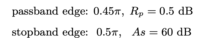 Use the MATLAB filterDesigner.m tool to design a | Chegg.com