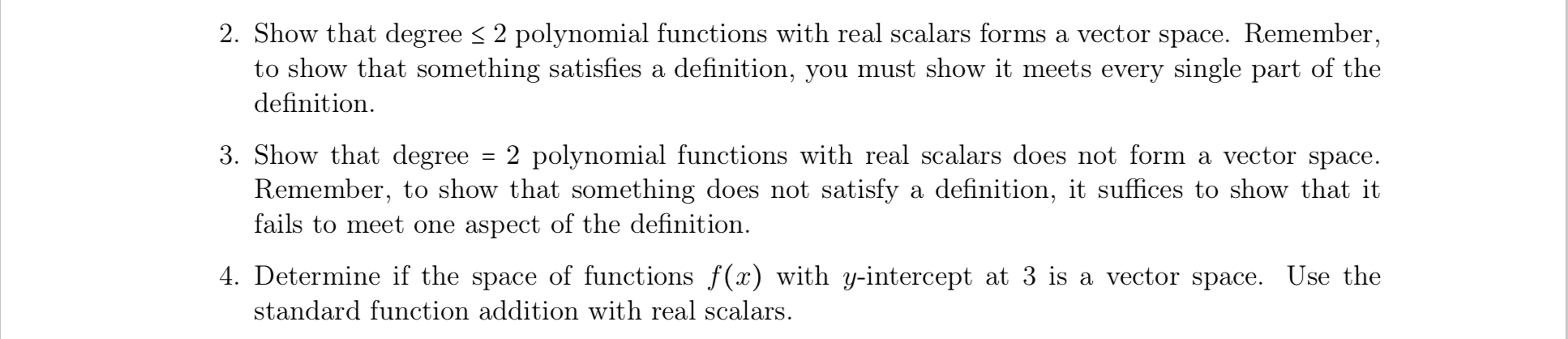 Solved 2. Show that degree