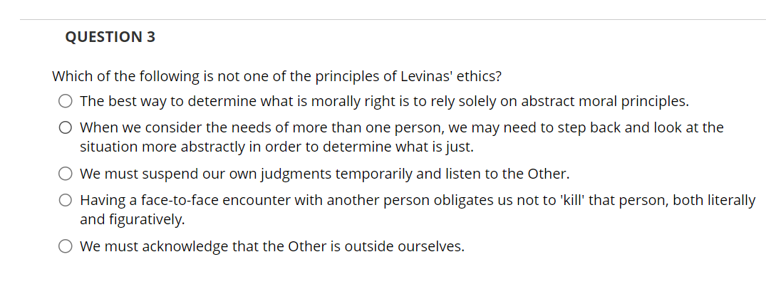 Solved QUESTION 3Which of the following is not one of the | Chegg.com