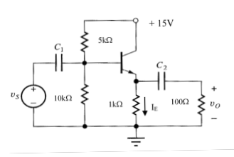 Solved How do I solve? The sinusoidal input signal vs is | Chegg.com