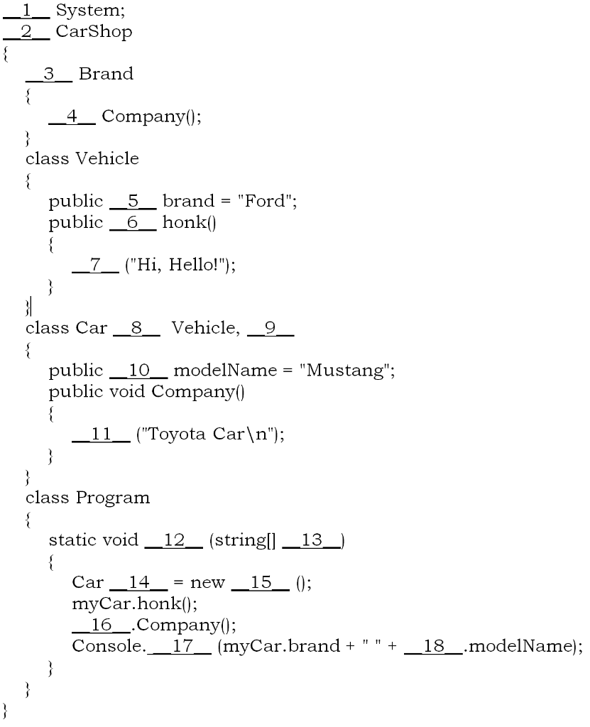 Solved C Programming Code Completion And Generate Output 3789