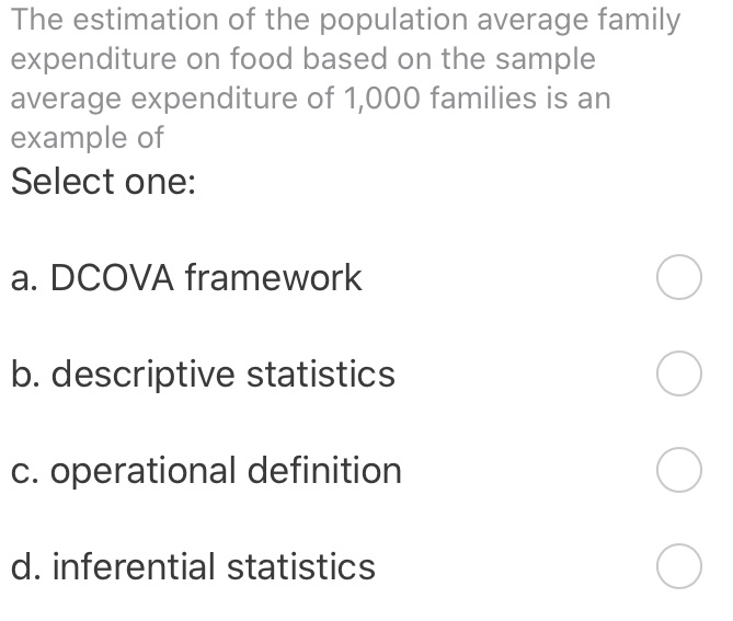 Solved The estimation of the population average family | Chegg.com