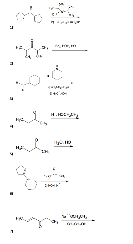 Solved H3C 1) Li 2) CH3CH2CH(CH3)Br Br2. HOH, HO CH3 CH3 CH3 | Chegg.com