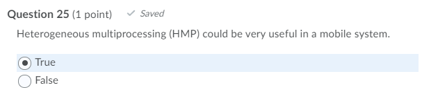 Solved Question 8 (1 point) Non-Uniform Memory Access (NUMA) | Chegg.com