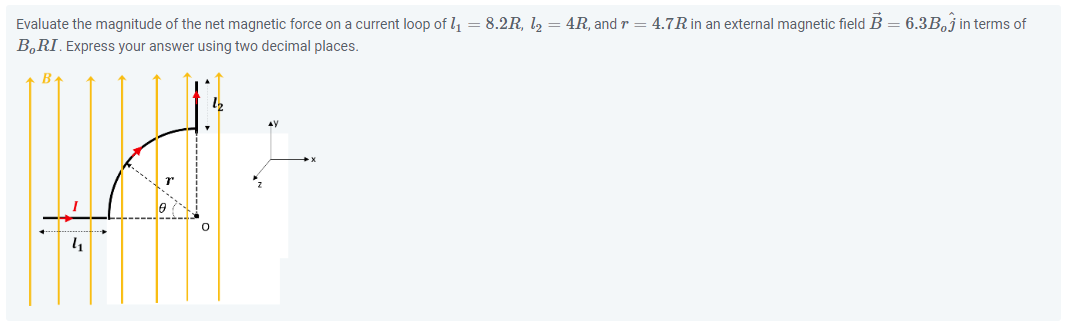 Evaluate The Magnitude Of The Net Magnetic Force On A