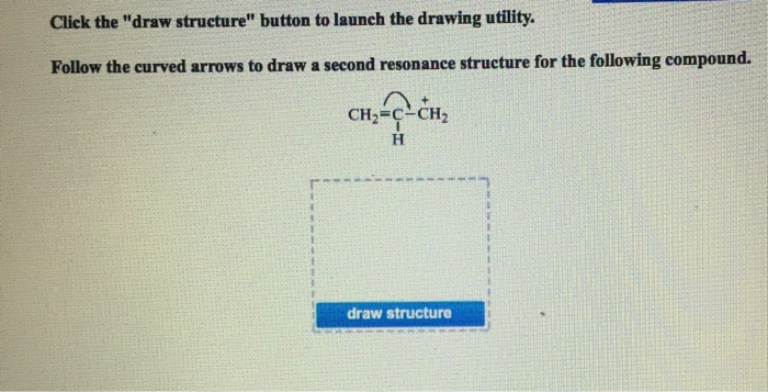 Solved Click the "draw structure" button to launch the | Chegg.com