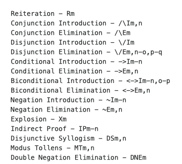 Reiteration - Rm Conjunction Introduction - Im,n | Chegg.com