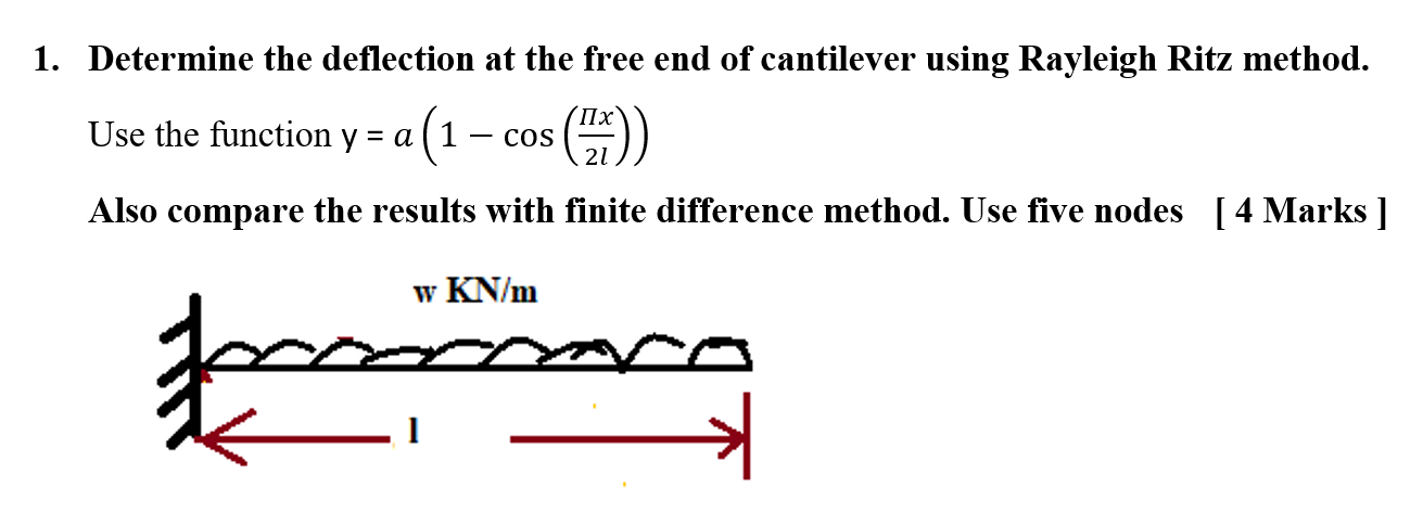 Solved Determine the deflection at the free end of | Chegg.com
