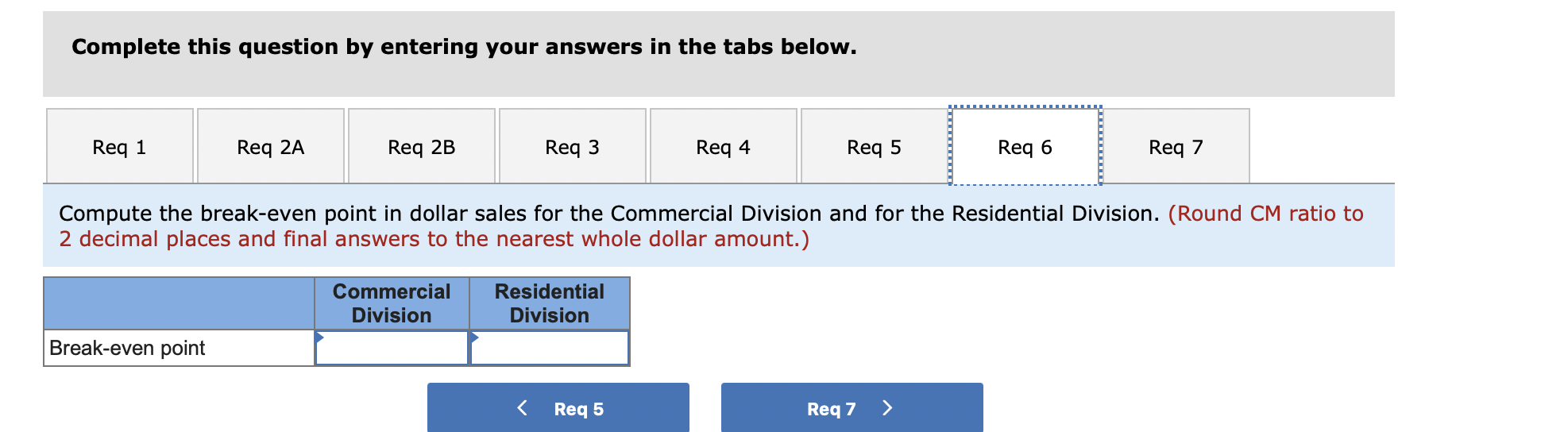 Solved Problem 7-24 (Algo) Companywide and Segment | Chegg.com