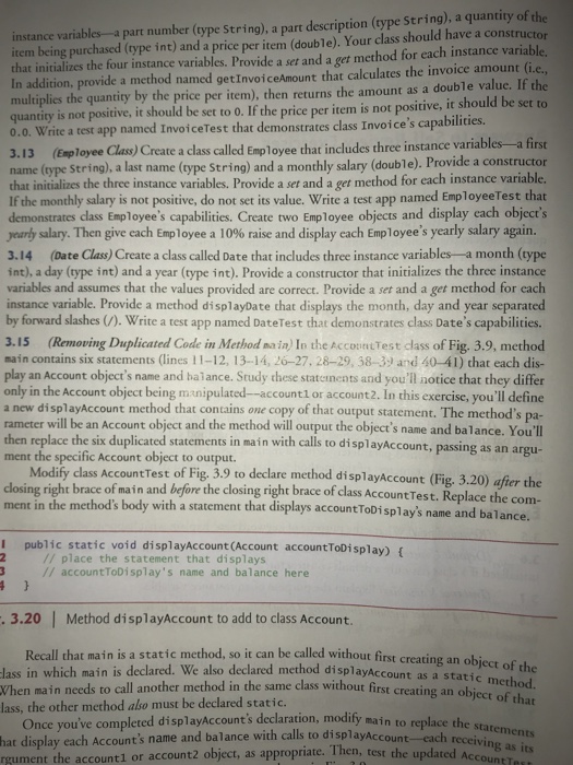 Solved be them? 3.9 out importing it. 3.10 an instance | Chegg.com