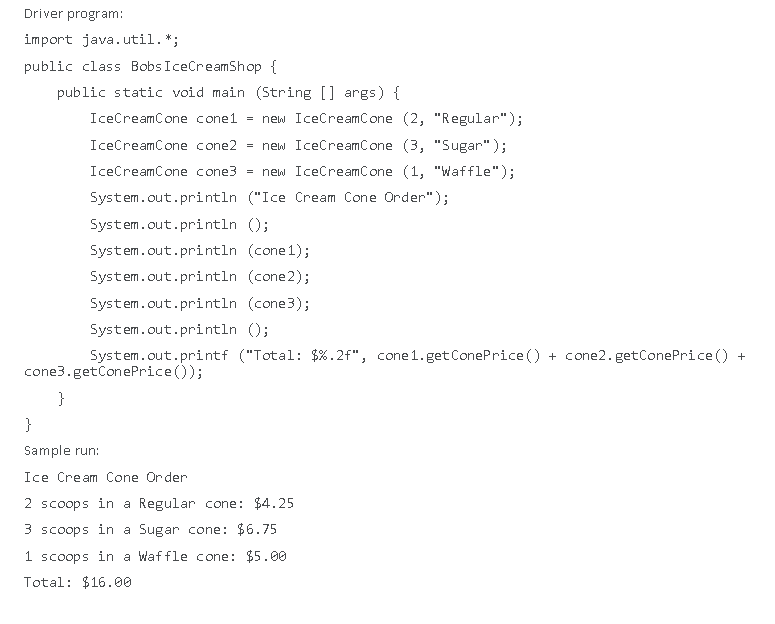 Solved Bobis trying to write a program that calculates the | Chegg.com