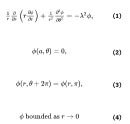 Please Solve!! Substitution of v(r, theta, t)... | Chegg.com