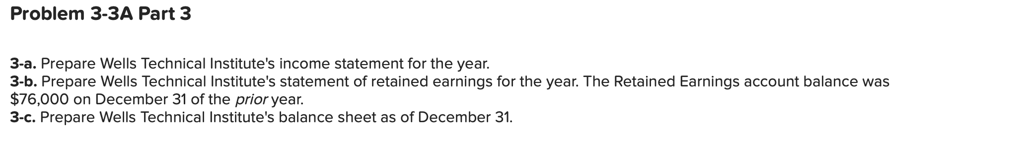 Solved Required information Problem 3-3A Preparing adjusting | Chegg.com