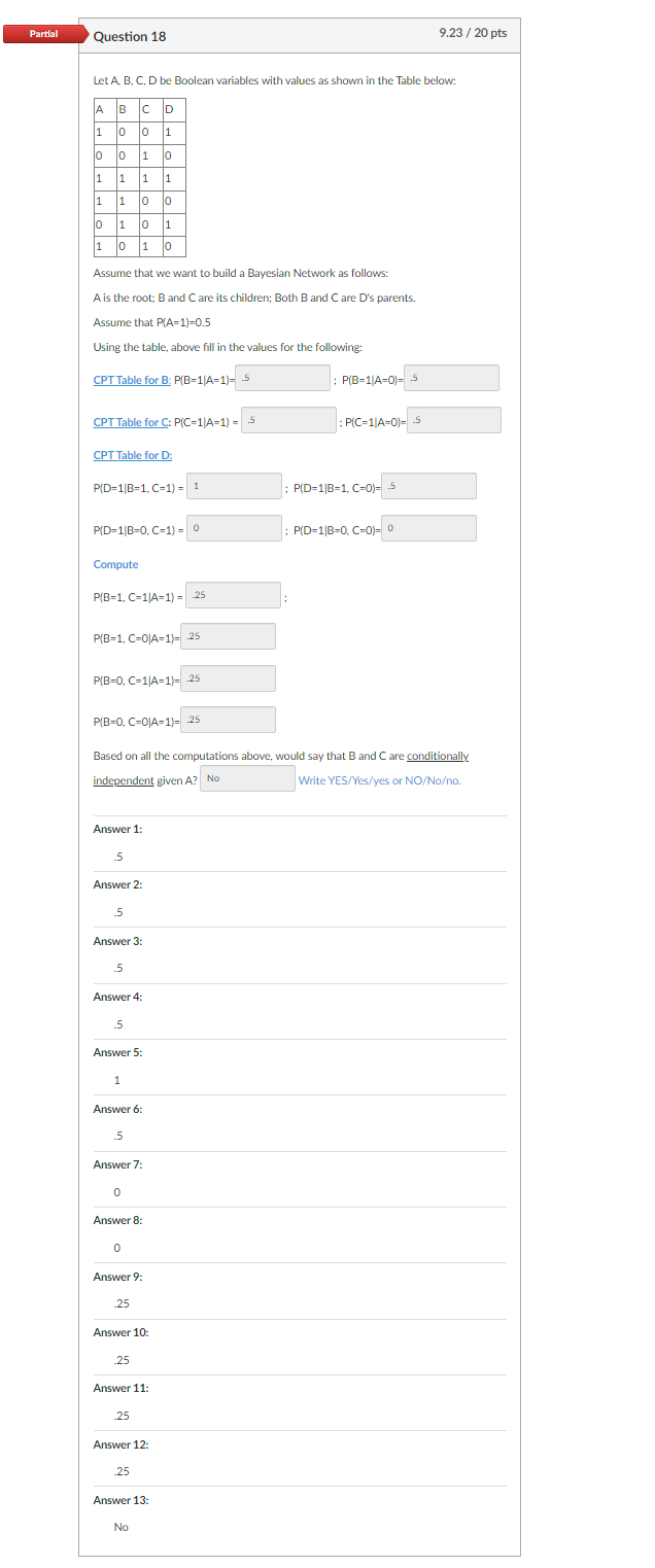 Solved Let A B C D Be Boolean Variables With Values As