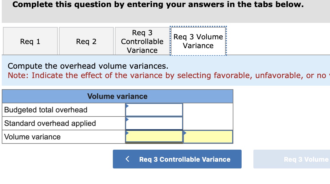 equired: 1. Compute the direct materials variance, | Chegg.com