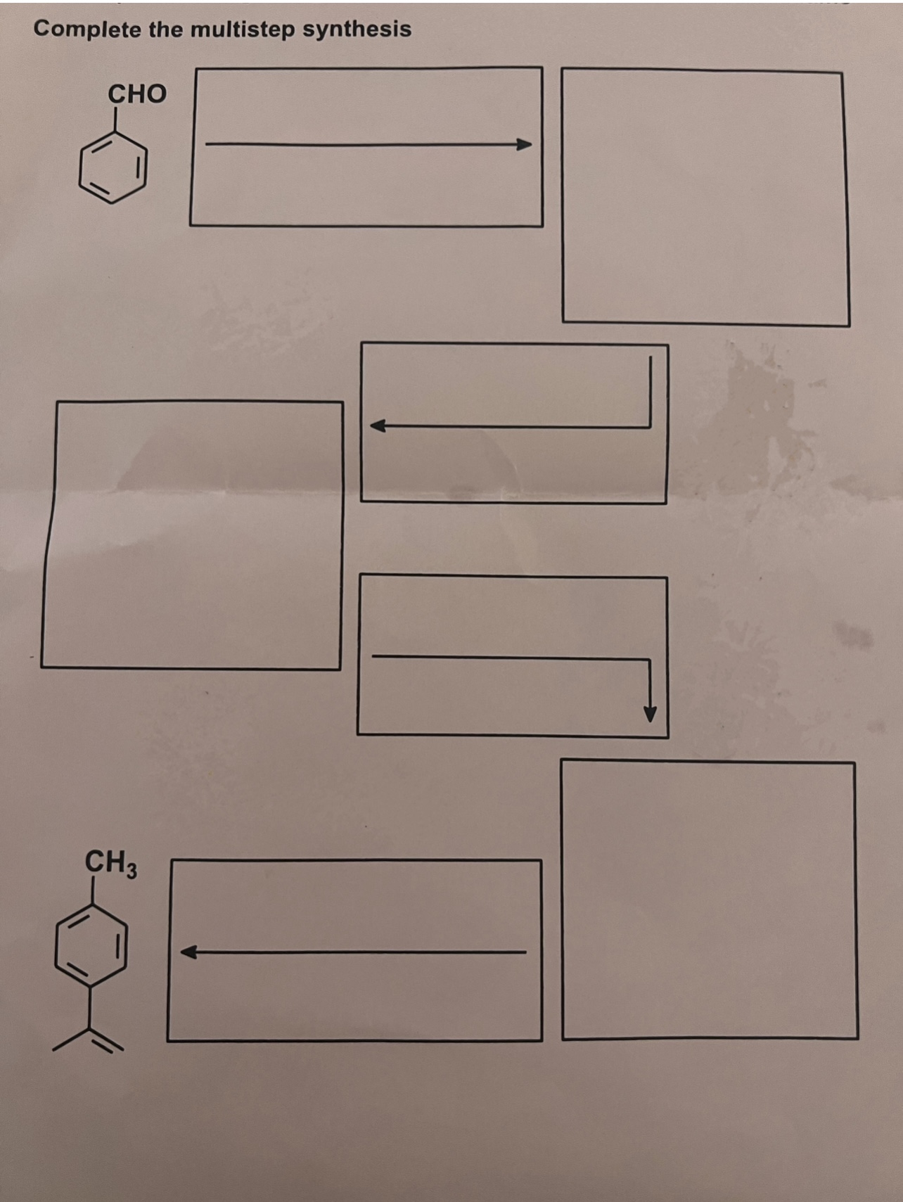 Solved Complete the multistep synthesis | Chegg.com
