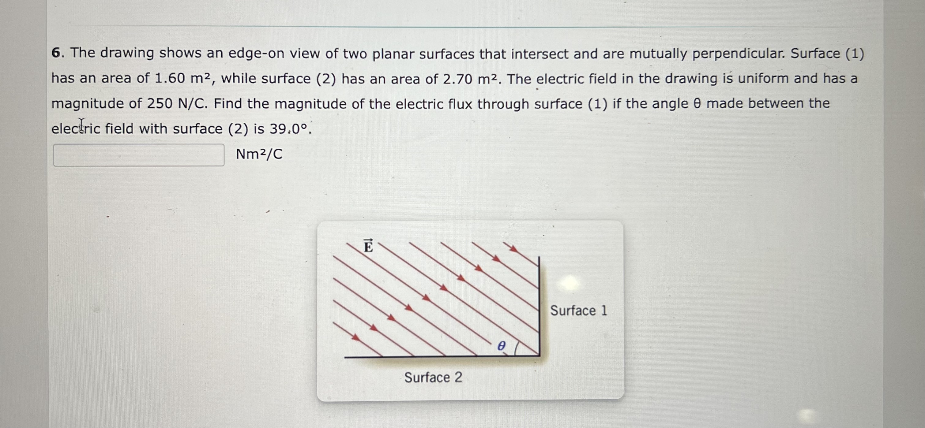 Solved The drawing shows an edge-on view of two planar | Chegg.com