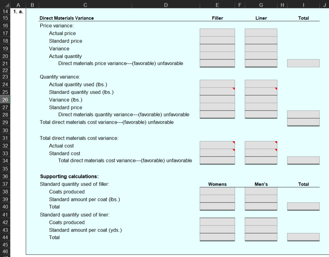 Solved Chapter 23 Evaluating Variances from Standard Costs | Chegg.com