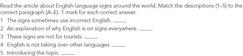 Solved A English is one of the most well-known languages in | Chegg.com