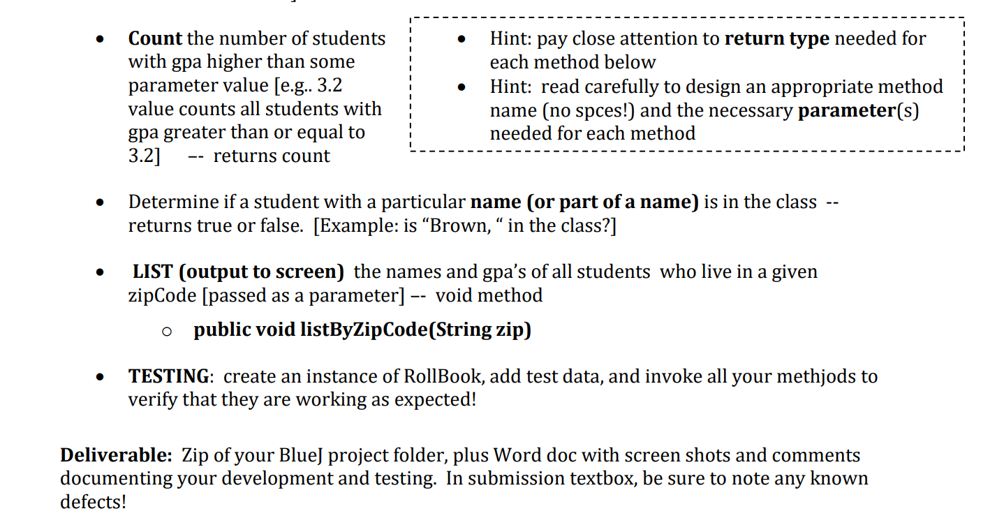 Solved HW07-2 Collections ["Collections Quiz" SAMPLE] [Note: | Chegg.com