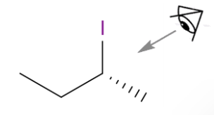Solved The structure of (R)-2-iodobutane is shown below. | Chegg.com