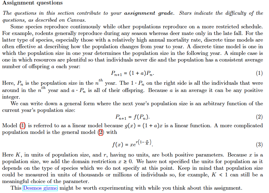 Solved Assignment questions The questions in this section | Chegg.com