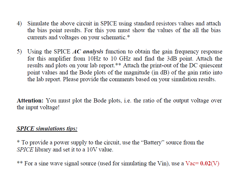 Solved Please simulate this circuit in the LTSpice with a | Chegg.com