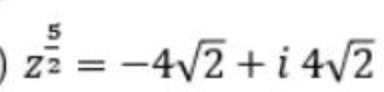 Solved argz=θ+2kπ I want to calculate the process and want | Chegg.com