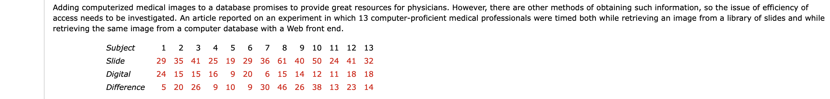 Solved retrieving the same image from a computer database | Chegg.com