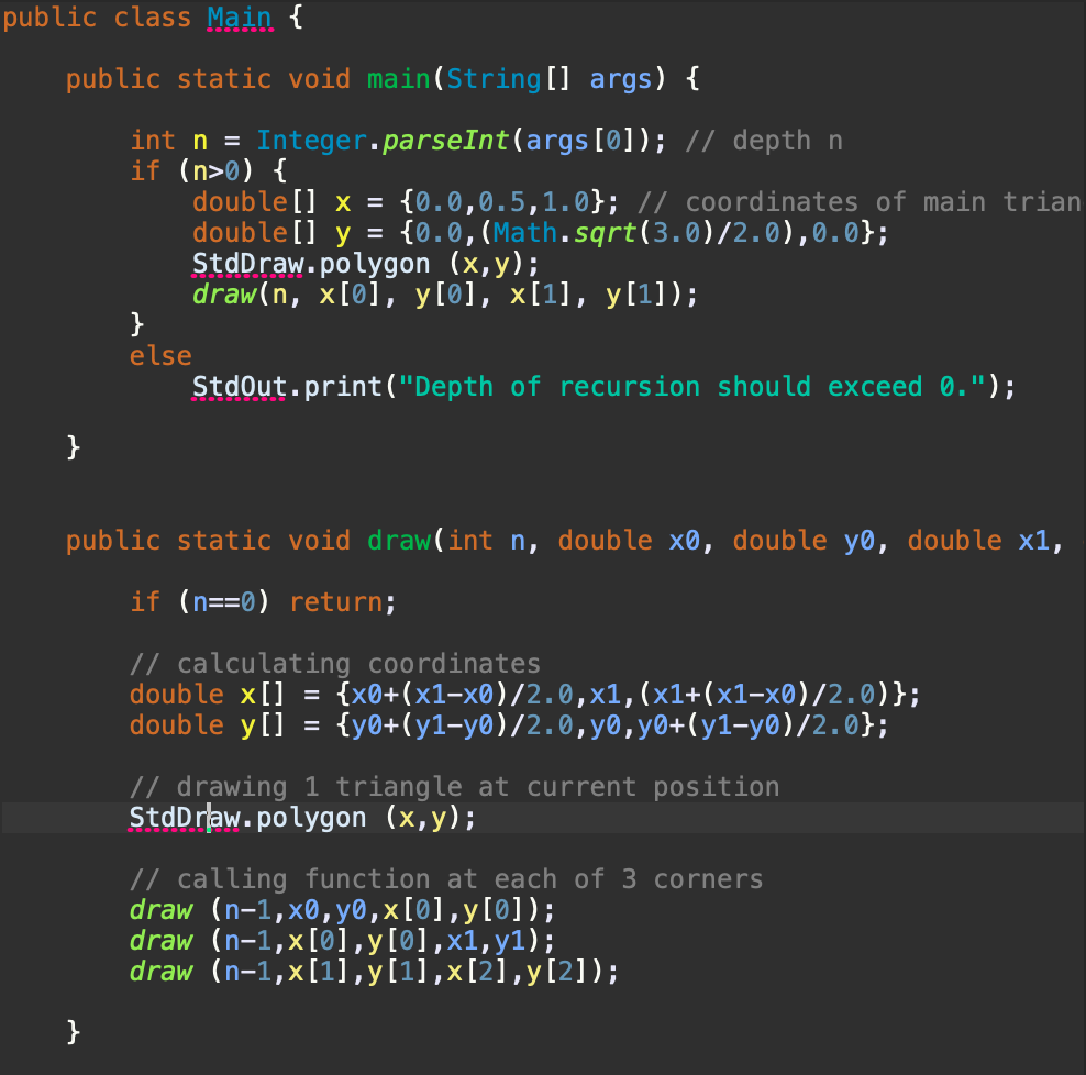 Solved public class Main { public static void main(String[] | Chegg.com