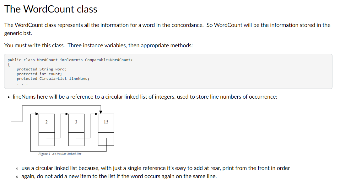 Solved In Java, please. You can ignore Hashing for now. Just | Chegg.com