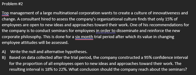 Solved Top management of a large multinational corporation | Chegg.com