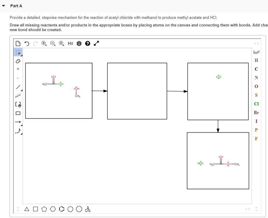Solved ? Part A Provide a detailed, stepwise mechanism for | Chegg.com