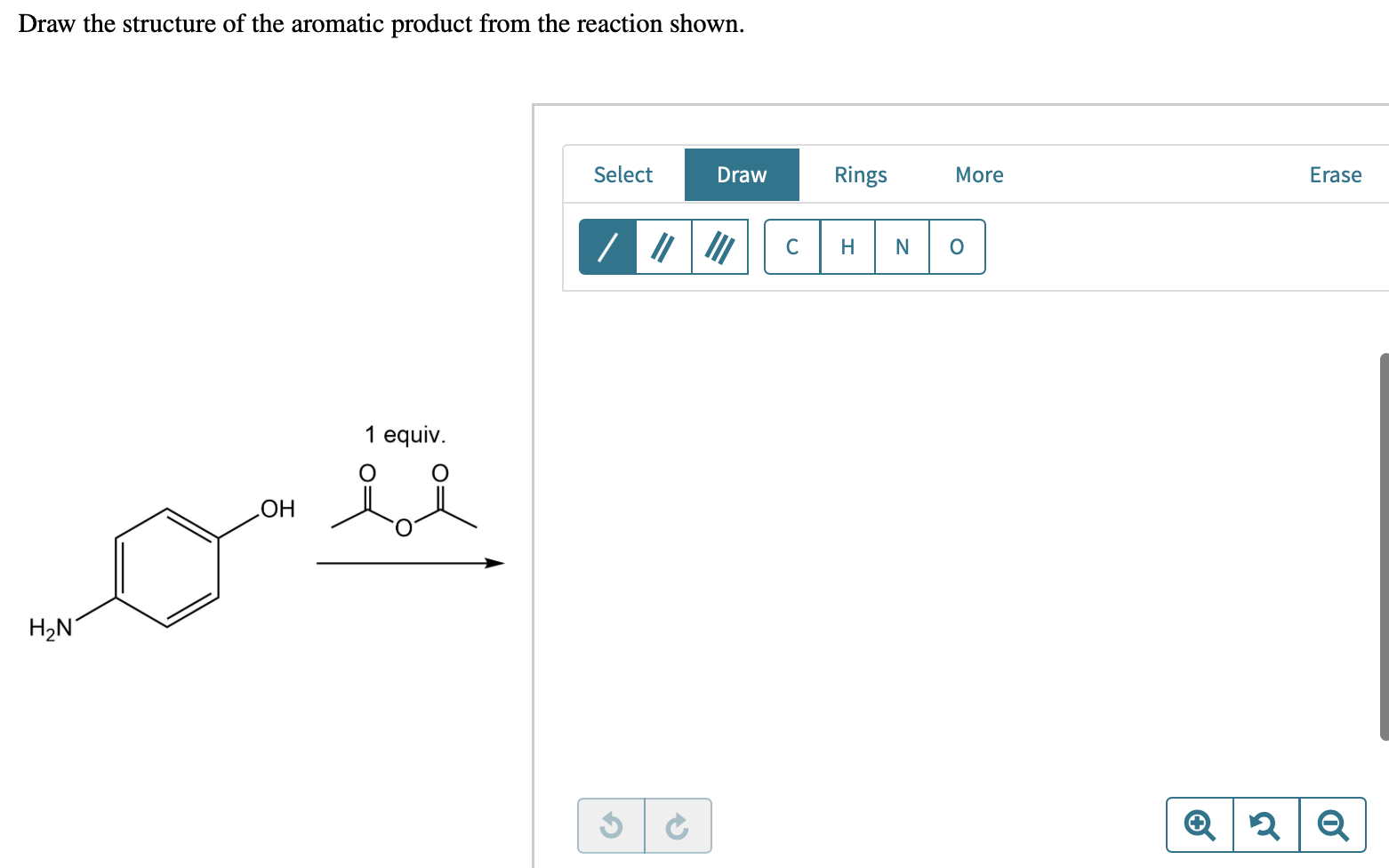 Solved Draw The Structure Of The Aromatic Product From The