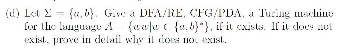 Solved = (c) Let 5 {a,b,c} Give a DFA/RE, CFG/PDA, or a | Chegg.com