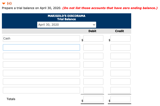Solved Problem 5-04A a-c (Part Level Submission) Marigold | Chegg.com