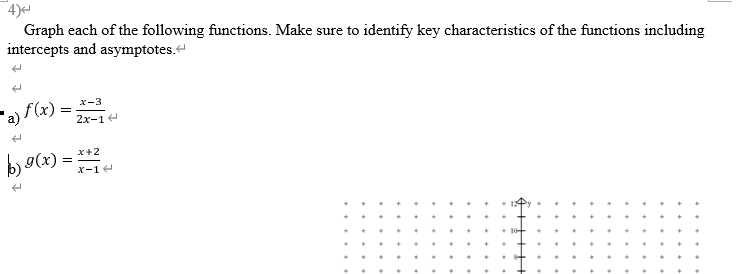 Solved Graph each of the following functions. Make sure to | Chegg.com