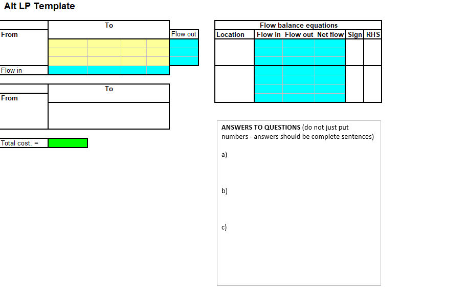 Solved I Need Help Setting Up The Formulation To Put In The
