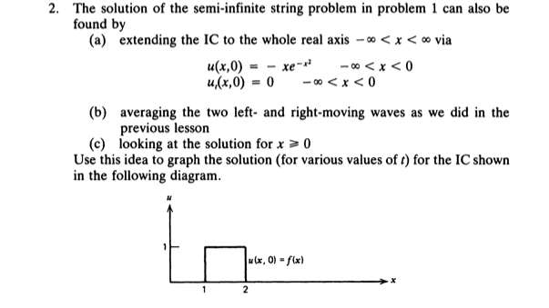 Solved Solve the PDE from the PDE for scientists and | Chegg.com