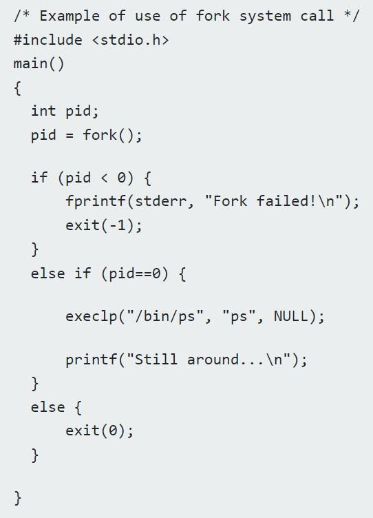 Solved Modify the program so that The parent process waits | Chegg.com