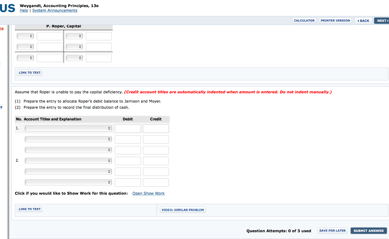 Solved CALCULATOR PRINTER VERSION A BACK NEXT ASSIGNMENT | Chegg.com