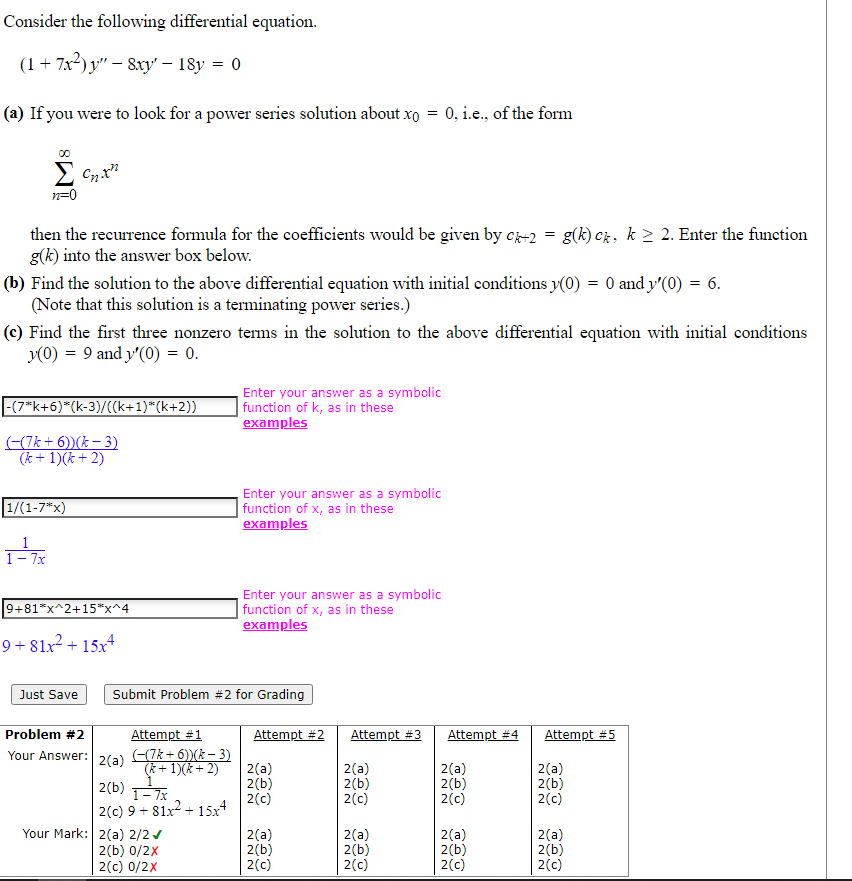Solved Consider the following differential equation. (1 + | Chegg.com