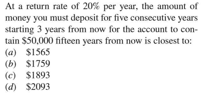 Solved Please show steps! Use cashflow diagrams and Discrete | Chegg.com