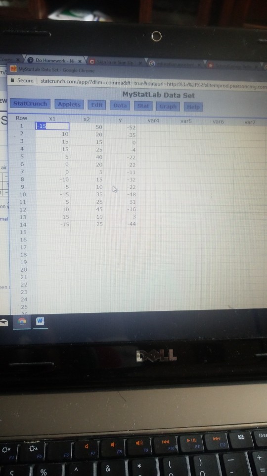 Solved Ni Homework:7-2 MyStatLab: Module Seven Problem Set | Chegg.com