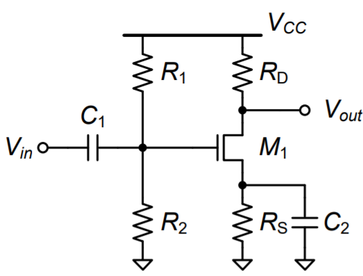 Solved How do you find the values of R1, R2, RD, Rs, and the | Chegg.com