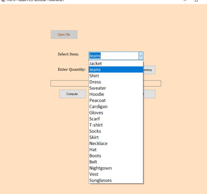 Solved Write a class named Retailltem that holds data about | Chegg.com