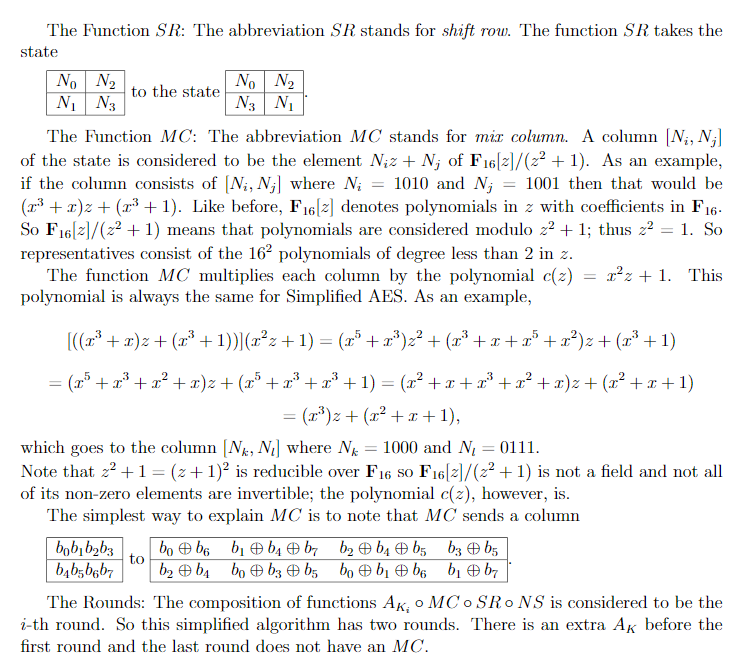 The Function SR: The abbreviation SR stands for shift | Chegg.com