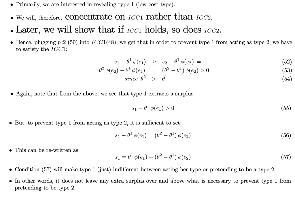 Consider the following principal agent problem with | Chegg.com