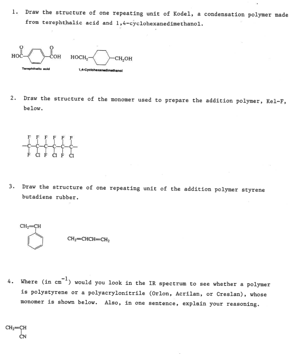 Solved Preparation of Polystyrene Preparation of Styrene: In | Chegg.com