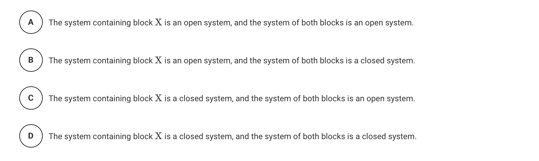 Solved Block X Block Y Block X and block Y are tied together | Chegg.com